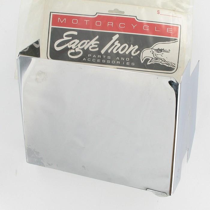Battery side cover"Eagle Iron" - plain | Color: chome | Order Number ...