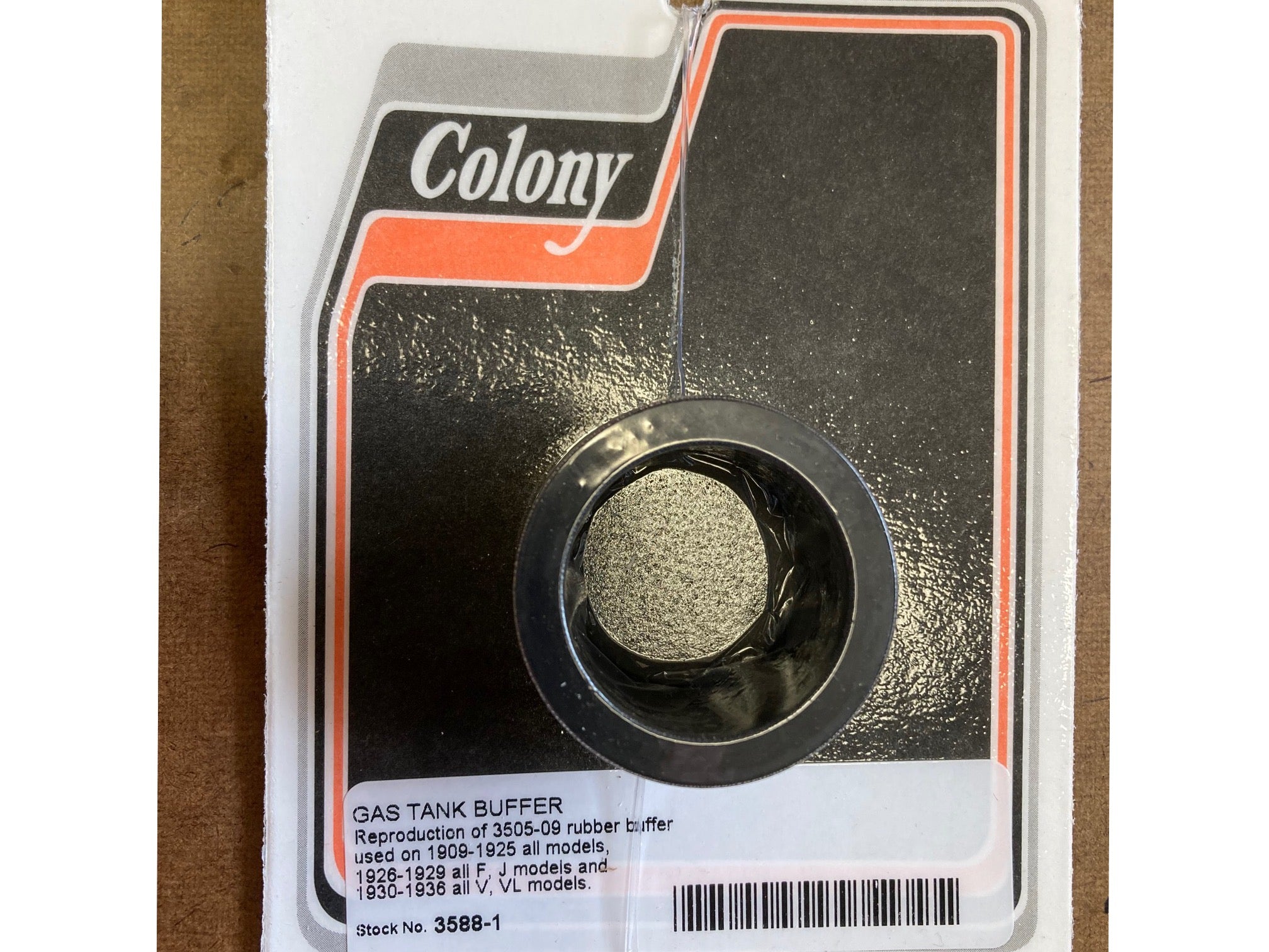 Gas tank buffer R3505-09 all 1909-1925 models, 26-29 F, J ,models, 30 ...
